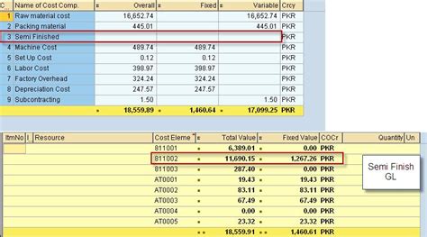 Cost Component Structure SAP Community