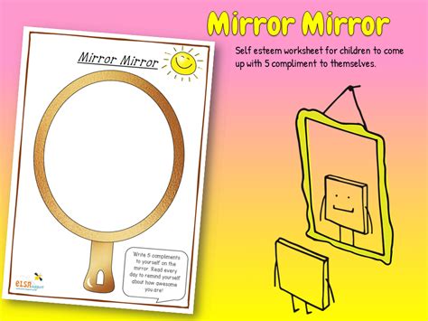 Mirror Mirror Self Esteem Elsa Support For Emotional Literacy