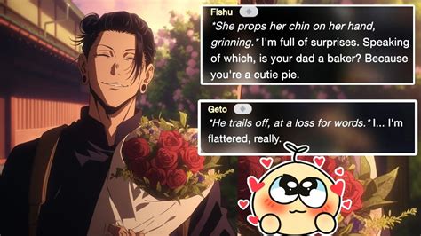Rizzing Up Geto Suguru Using Pickup Lines Jjk Youtube