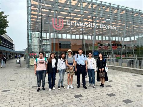 我校师生完成德国不来梅大学科研交流活动 中原工学院