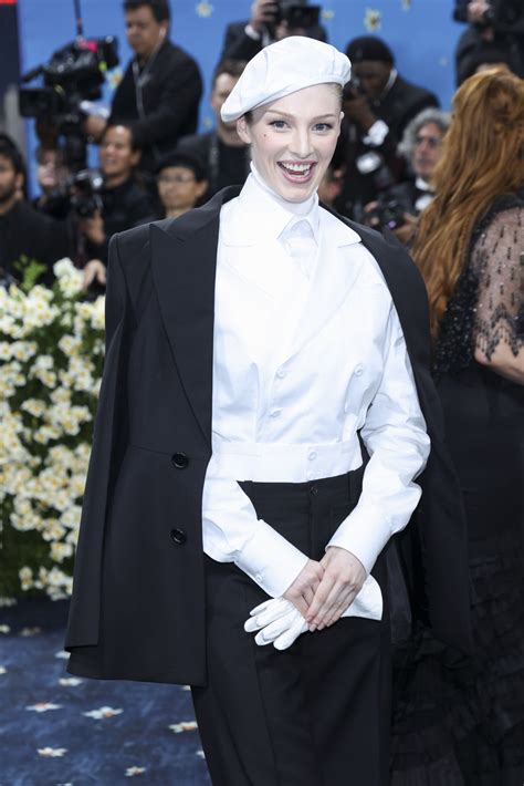 Hunter Schafer At Met Gala 2025 Tailored Black Elegance • Celebmafia