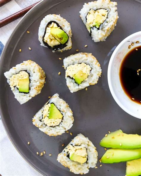 Vegan California Roll Recipe Cheap Lazy Vegan