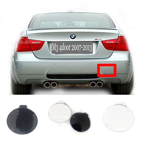 Trimla Rear Tow Cover For 07 13 Bmw M Series M3 Fit 4door E90 Base