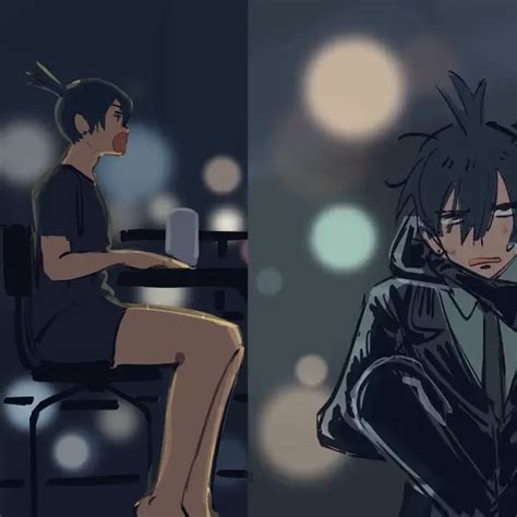 Hayakawa Aki And Himeno Chainsaw Man And 1 More Drawn By Liowig