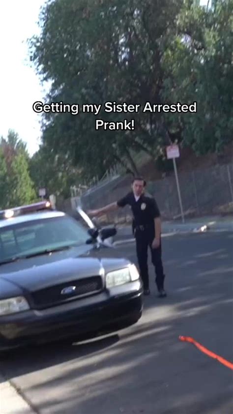 Arresting My Sister Prank Go Check Out The Full U Tube Vid On My