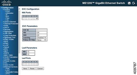 Cisco ME 1200 Series Carrier Ethernet Access Device Web Interface User Guide Cisco IOS 15 6 1