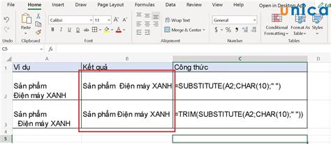 Các Hàm Xuống Dòng Trong Excel Chi Tiết Và Dễ Hiểu Nhất Bạn Nên Biết