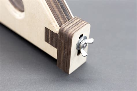 Laser Cut Push Stick With Adjustable Heel For Table Saws Files For 3mm To 6mm Laser Cutting