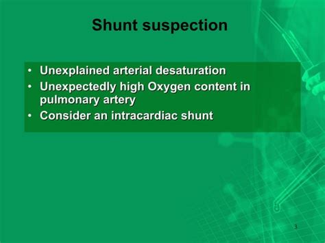 Shunt Detection And Quantification Ppt