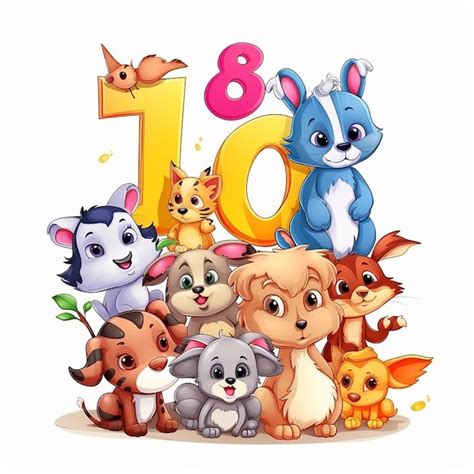 Premium Photo 3d Rendered Numbers Numeric For Young Learning
