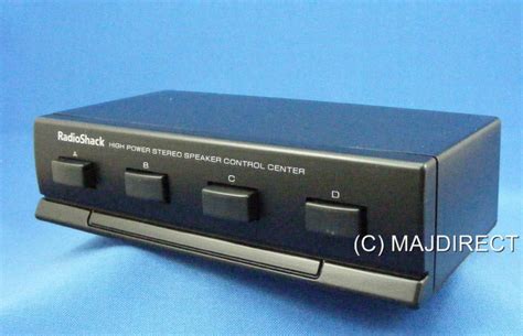 Radio Shack 4 Way Speaker Selector Switch Box At Susan Cummings Blog