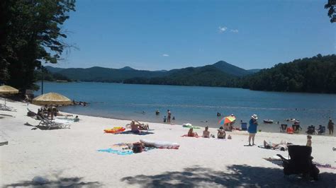 Lake Chatuge And Towns County Recreational Beach Visit Towns County