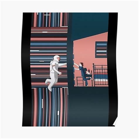 Interstellar Tesseract Poster For Sale By Niallshedrick Redbubble