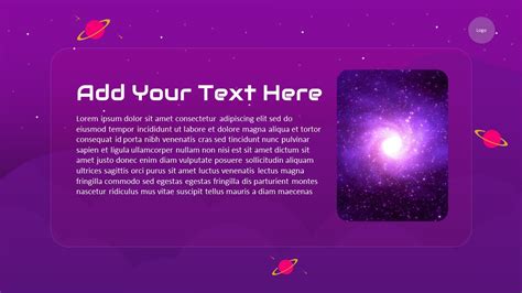Space Background Powerpoint Theme Slidebazaar