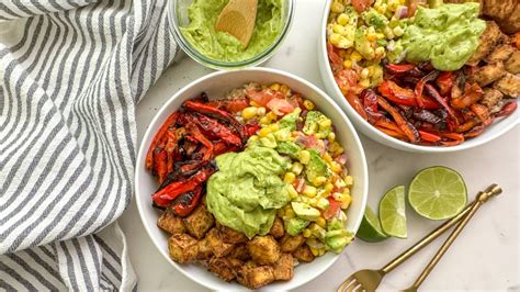 Cajun Tofu Bowl With Avocado Maple Dressing Recipe