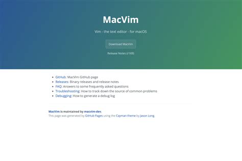 Come Installare Vim Su Macos