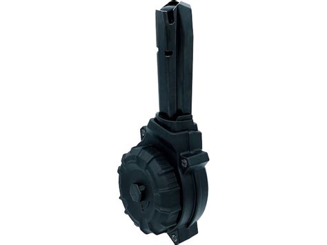 Promag Mag Sig Sauer P320 9mm Luger 50 Round Drum Polymer Black