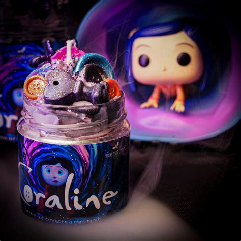 Coraline Neil Gaiman Candle Monsters Candles ® Velas Literarias