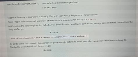 Solved Consider The Following Declaration Const Int