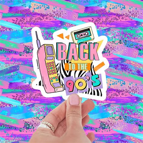 Back To The 90s Sticker Ottos Grotto Stickers For Your Stuff