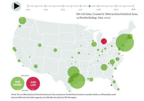Galería De El Mapa Del Desempleo En Us 1