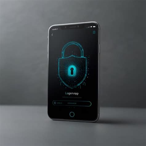 Cybersecurity Concept With Virtual Screen For Secure Internet Access