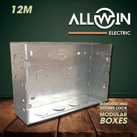 Isi Marked Gi Modular Box 12 Module Allwin Electric At ₹ 64piece