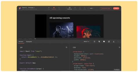 Experience React From Anima In Codesandbox Anima Blog