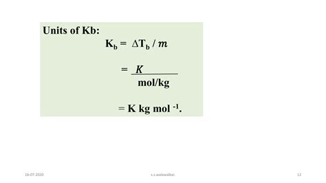 Solutions Boiling Point Elevation Chemistry Class 12 By Mrs Shubhada Walawalkar Pdf