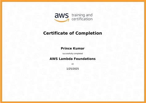 Prince Kumar On Linkedin Aws Serverless Awslambda Cloudcomputing Techlearning Certification…