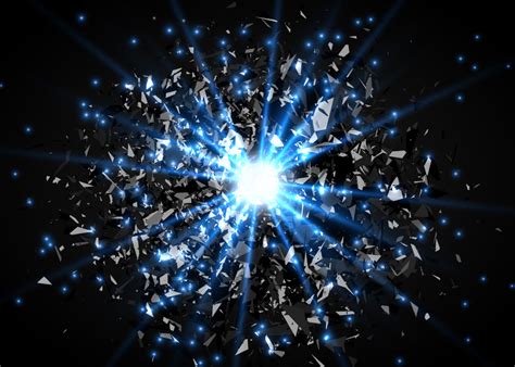 Big Bang Background Of Colorful Abstract Geometric Triangular Plane 3