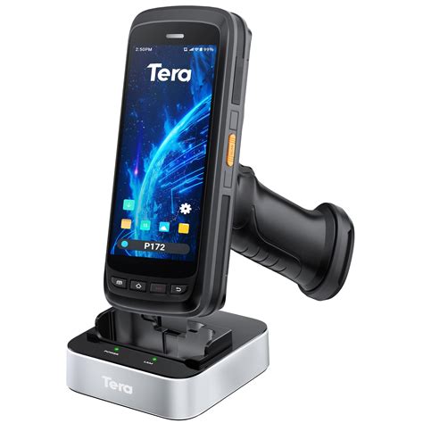 Tera Android Barcode Scanner Pda Android 11 With Charging Cradle Desertcart India