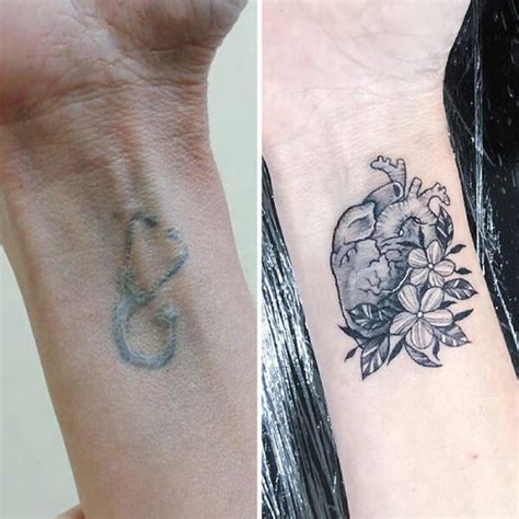 Artistic Fixes Beautiful Cover Ups For Tattoo Mistakes 41 Pics