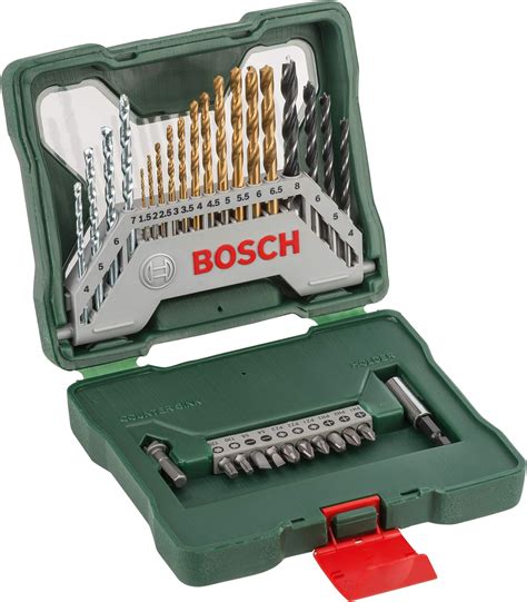 Bosch Accessories 103 Pieces X Line Titanium Drill And Screwdriver Bit Set For Wood Masonry