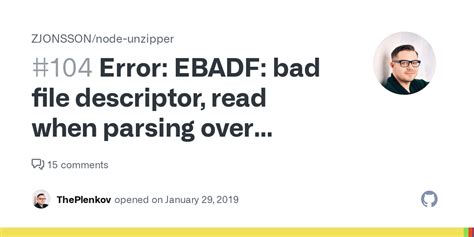 Error EBADF Bad File Descriptor Read When Parsing Over Open File