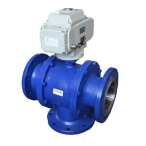 Electric Actuated 3 Way Ball Valve Unox Vana