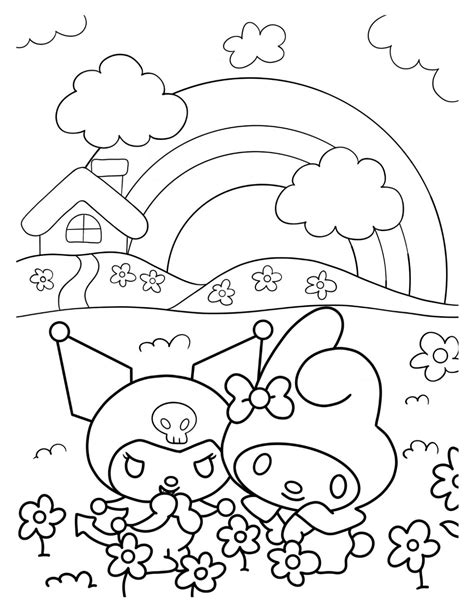 My Melody Coloring Page Jace Printable My Melody Coloring Page Jace Printable