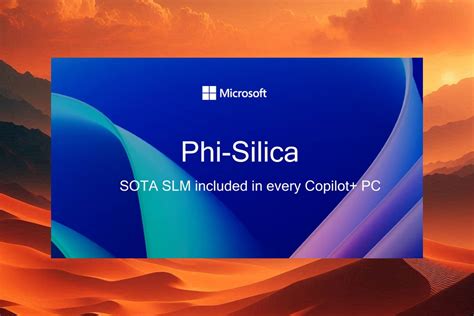 Microsoft Unveils Phi Silica Small Language Model For Copilot PC Devices