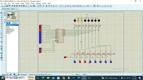 Semiconductor Memory Simulation Using Proteus Youtube