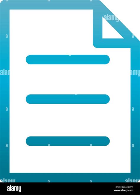 Information User Interface Blue Gradient Vector Illustration Stock