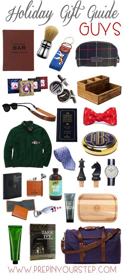 Prep In Your Step Holiday T Guide {guys}
