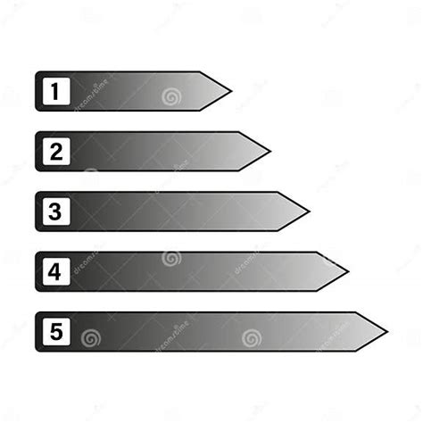 Sequential Arrow Indicators Step Navigation Vector Directional Signs Set Information Pointers