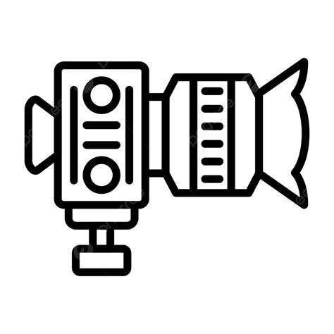 Dslr 카메라 라인 아이콘 벡터 Dslr 카메라 아이콘 카메라 Dslr Png 일러스트 및 벡터 에 대한 무료 다운로드 Pngtree