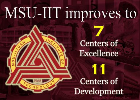 Top Universities PH Blog MSU IIT Improves To 7 COEs 11 CODs