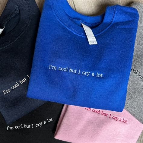 Im Pretty Cool But I Cry A Lot Svg Etsy