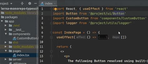 typescript aliases and lerna monorepo setup webman pro
