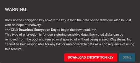 Storage Encryption Truenas Documentation Hub