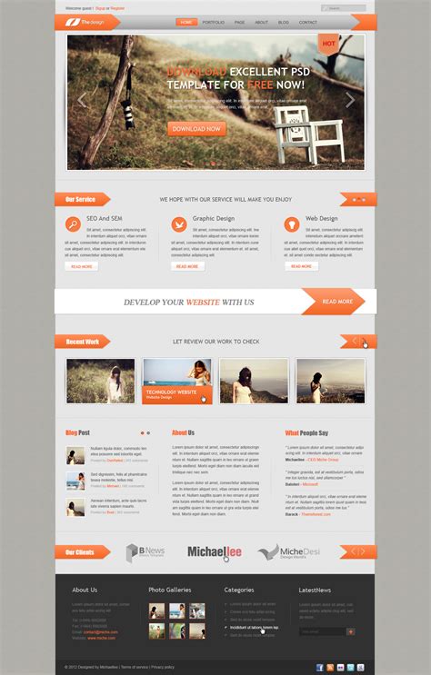 优秀网页设计欣赏一千一百八十二 Ui世界