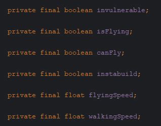 Fieldaccessexception Flags Field Of Type Byte In Play Server Abilities Cannot Be Accessed In
