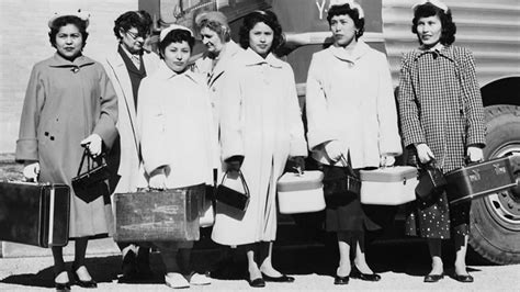 Relocation Program Native American Cities Indian Reservations